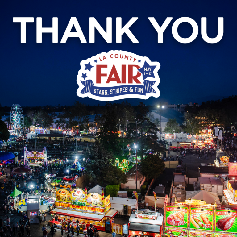 Fairplex, LA County Fair Celebrate the End of the "Coolest" Fair ...